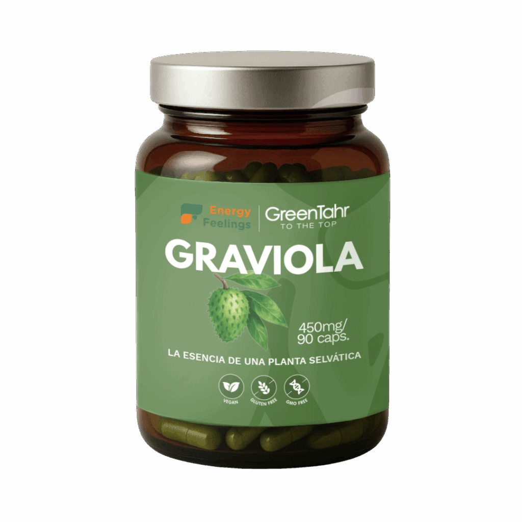GRAVIOLA biodisponible - 90 cápsulas - Green Tahr